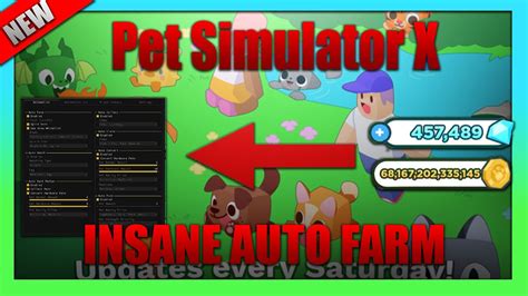 Pet Simulator X HACK SCRIPT INSANE AUTO FARM YouTube
