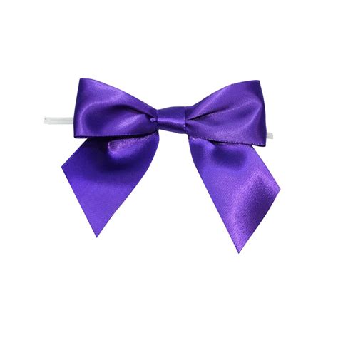 Jam Paper 4 Satin Twist Tie Bows 50ct Michaels