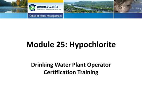Ppt Module 25 Hypochlorite Powerpoint Presentation Free Download Id 1951723