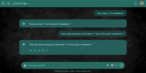 Incorrect Count Of R Characters In The Word Strawberry Use Cases And Examples Openai
