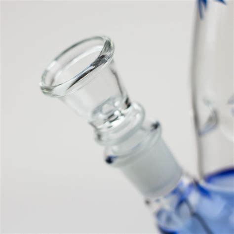 7 Color Double Ball Glass Water Bong