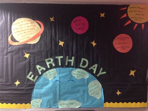 Bulletin Board Earth Day With Images Earth Day Day Belp