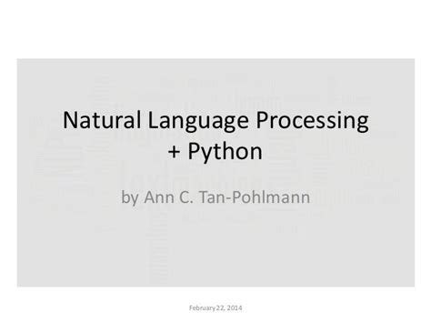 Natural Language Processing With Python Pdf Sarah Smith