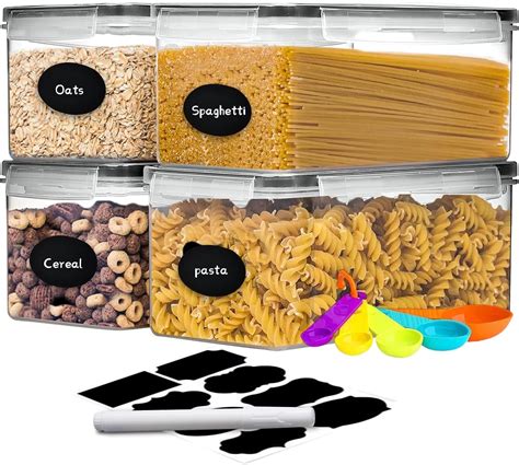 Stusgo Airtight Food Storage Containers With Lids 3 2l Bpa Free