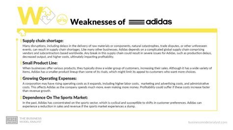 Adidas SWOT Analyse 2025
