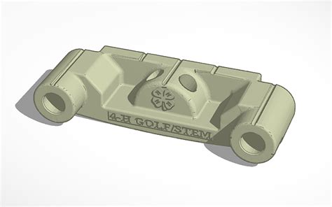 3d Design Lefty Right 4 H Putter Tinkercad