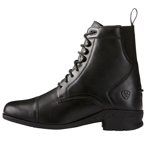 Ariat Ladies Heritage Iv Lace Paddock Boots Black Schneiders Saddlery