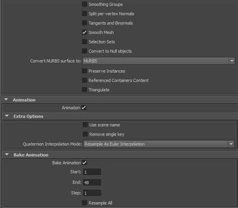 FBX Not Exporting Skinned Meshes From Facial Rig Blog