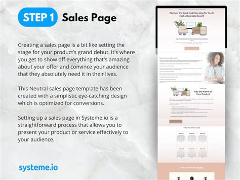 Systemeio Sales Funnel Templates Done For You Digital Product Sales