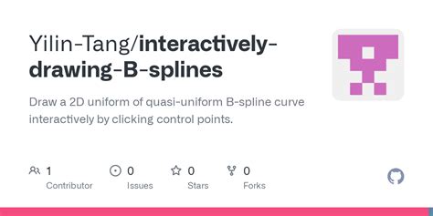 Github Yilin Tanginteractively Drawing B Splines Draw A 2d Uniform