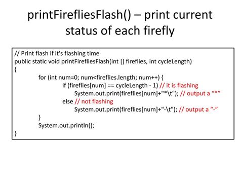 PPT Firefly Synchronisation PowerPoint Presentation Free Download ID 2801769 PPT Firefly Synchronisation PowerPoint Presentation Free Download ID 2801769