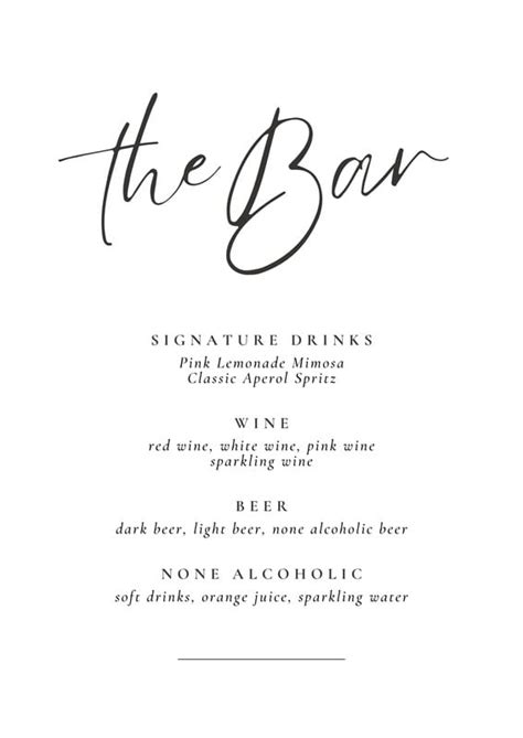 Free And Customizable Bar Templates Canva