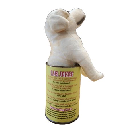 Canned Yellow Lab Wbarking Sound Canned Ts