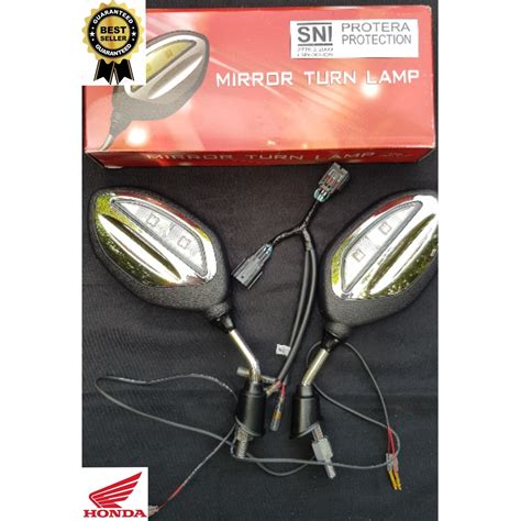 Jual Spion LED Sein Motor Original Honda Vario Beat Fi Genio Supra