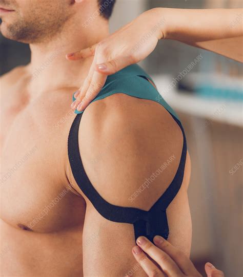 Kinesio Tape Application Stock Image F0245366 Science Photo Library