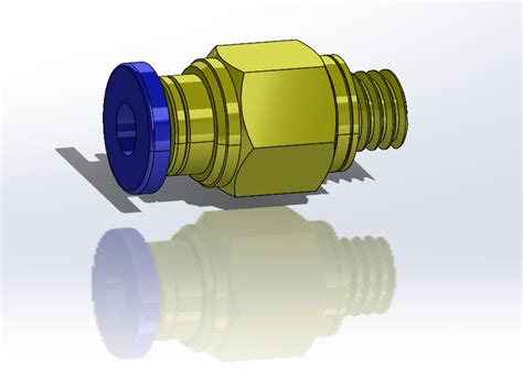 Hydraulic Coupling 3d Model At Michael Goodwin Blog