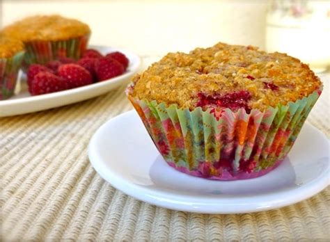 Easy Healthy Raspberry Oatmeal Muffins Simple Nourished Living