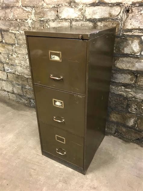 Vintage Retro Industrial Filing Cabinet Drawers Etsy Industrial
