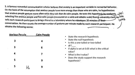 T Test Analytics With Questions Fixpptx