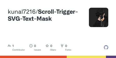 Github Kunal7216scroll Trigger Svg Text Mask
