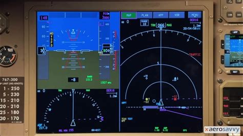 767 Large Display System Tcas Test Youtube