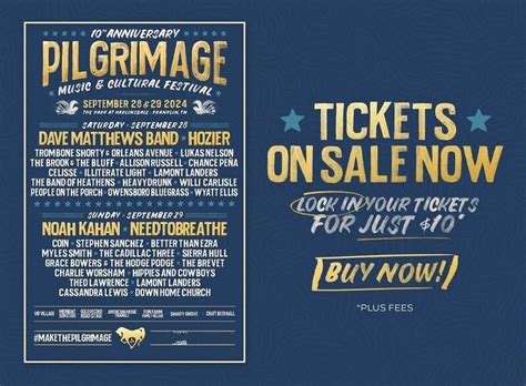 Pilgrimage Festival 2024 Vip Tickets Price List Terza Georgine