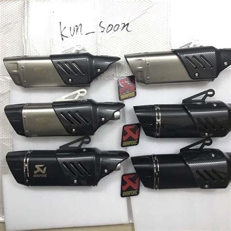 51mm2 Id Universal Muffler Akra M1 R1 Motorcycle Exhaust Muffler