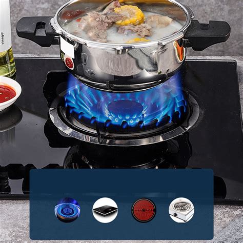 Small Pressure Canner For Home Kitchen 304 Stainless Steel Safe High