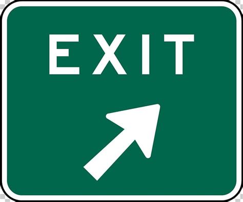 Highway Exit Sign Png