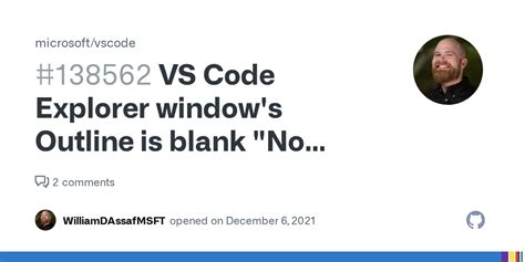 Vs Code Explorer Windows Outline Is Blank No Symbols Found In