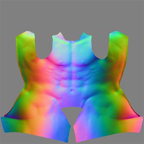 World Space Normal Map Tourist Map Of English