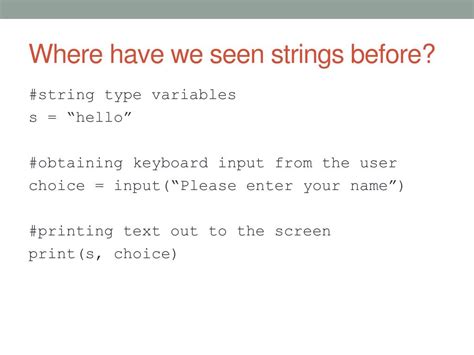 Ppt Strings In Python Powerpoint Presentation Free Download Id2513474