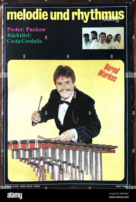 30 01 2024 Berlin Deutschland Ddr Zeitschrift Melodie Und Rhytmus