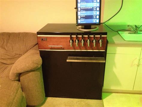 Six Tap Keezerkegerator Build With Tap List Display Build Pics Inside