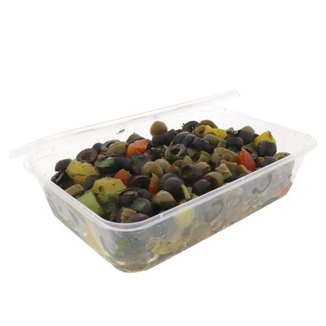 Spicy Vegetarian Olives Salad 200 G Online At Best Price Lulu Uae