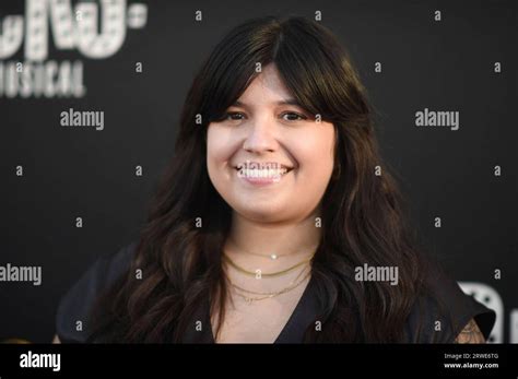 Julie Diaz Arrives At The Premiere Of Dicks The Musical On Monday