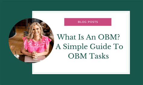 What Is An OBM A Simple Guide To OBM Tasks Micala Quinn