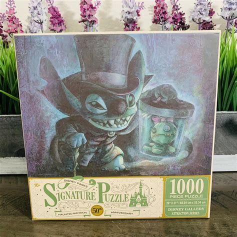 Stitch Hatbox Ghost Haunted Mansion Puzzle 1000 Pieces 2005876487