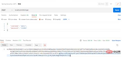 怎么使用SpringBoot SpringSecurity JWT实现系统认证与授权 java教程 PHP中文网