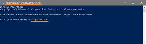 Como Desligar Ou Reiniciar Um Computador No Windows PowerShell WinNotas Com Br