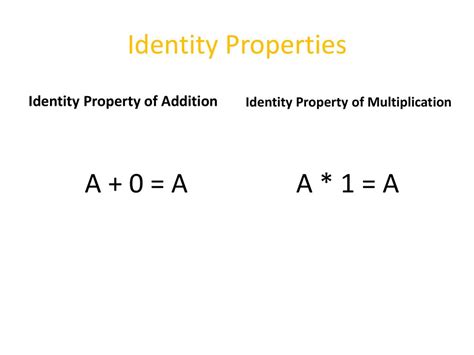 Commutative Associative Distributive Identity And Zero Properties Ppt Download