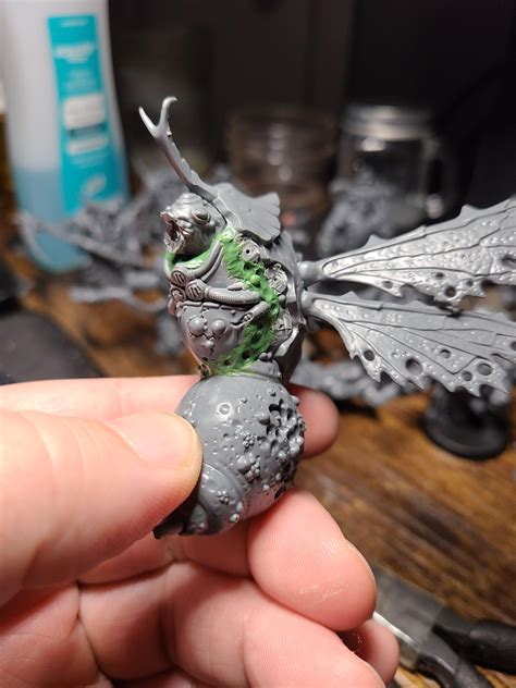 Very Early Stages Of Wip Daemon Prince Kitbash R Deathguard40k