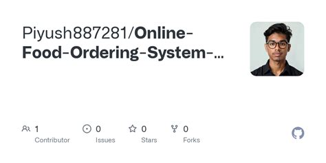 Github Piyush887281online Food Ordering System Project In Php · Github