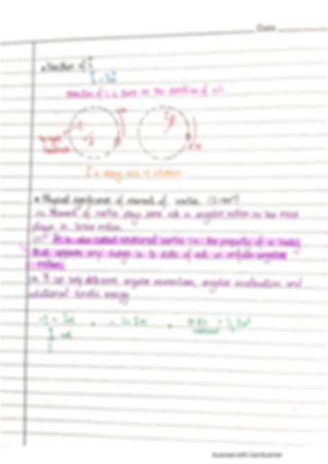 Solution Angular Momentum And Torque Studypool