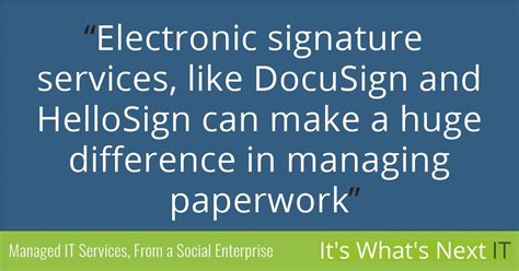 it s what s next it on linkedin electronicsignatures docusign