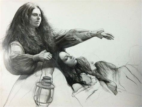 Steven Assael Figure Drawings