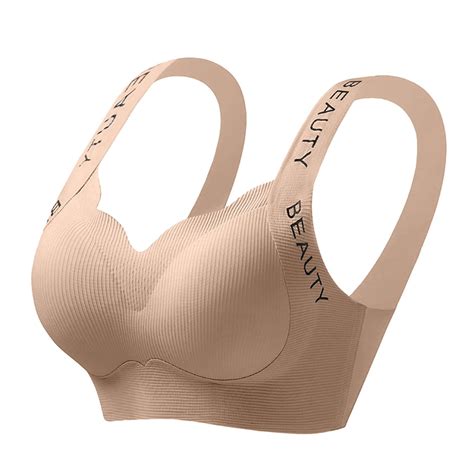 Zjxfgs Womens Soft Comfortable No Underwire Brascomfortable Bra Full Coverage Bra Wireless