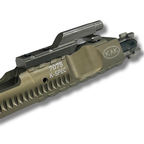 K Spec Low Mass Ar15 Bcg Dual Ejectors Down Vent Sand Cut