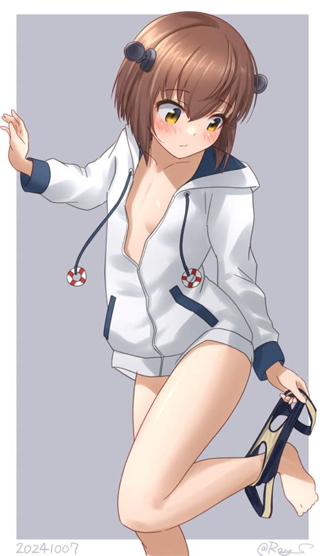 Yukikaze And Yukikaze Kantai Collection Drawn By Rays Danbooru