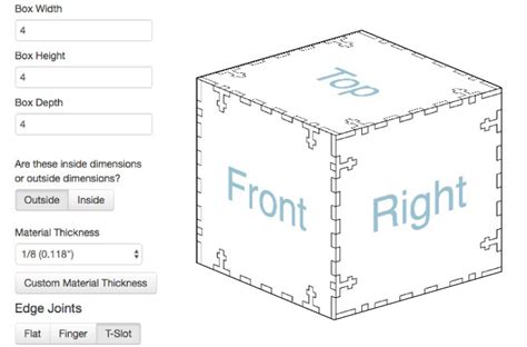 Electronics Project Boxes Interlocking Box Pattern